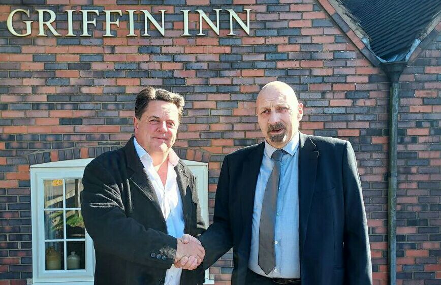 Nick Griffin in last ditch attempt to resurrect his political career. | Searchlight
