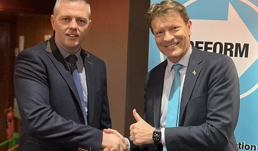 Reform candidate 'friends' with New British Union leader | Searchlight