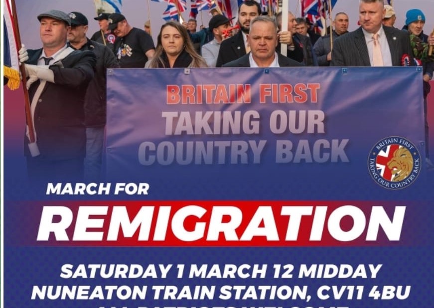 Britain First desperately rattle begging bowls as Nuneaton disaster ...